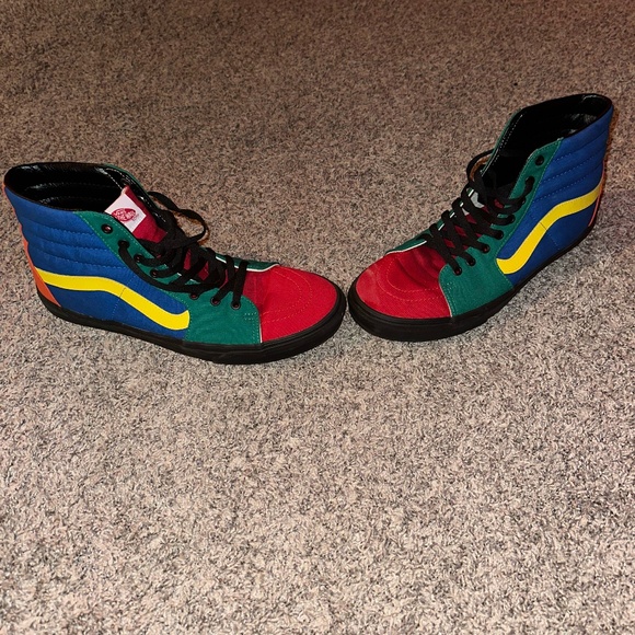 Vans | Shoes | Custom Vans Hitop Skates Size M4 Brand New | Poshmark